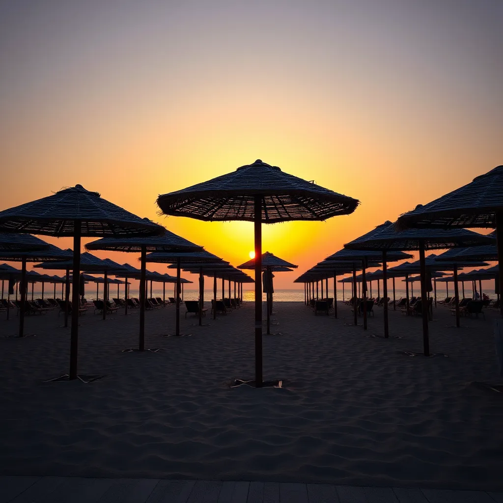 Discovering the Charm of Umbrella Beach in Dubai