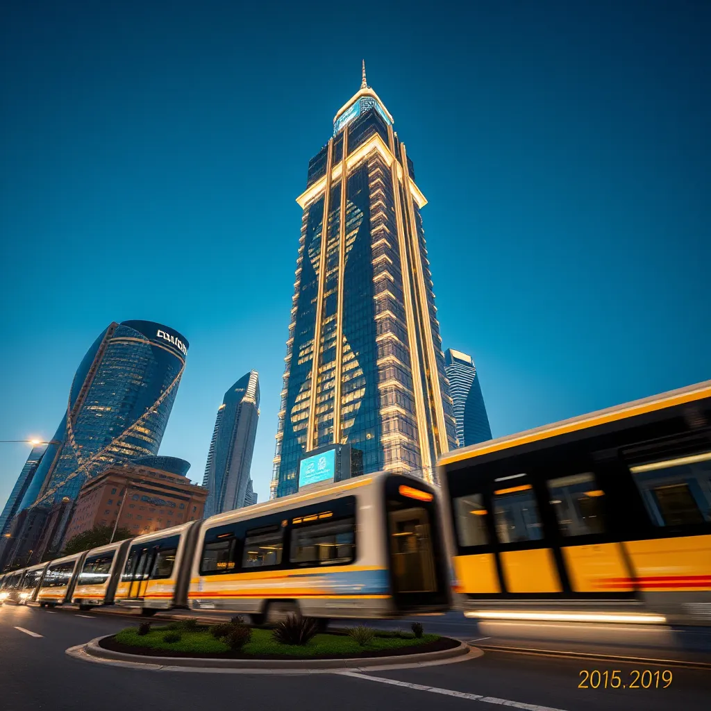 Exploring Latifa Tower: Architecture and Metro Access