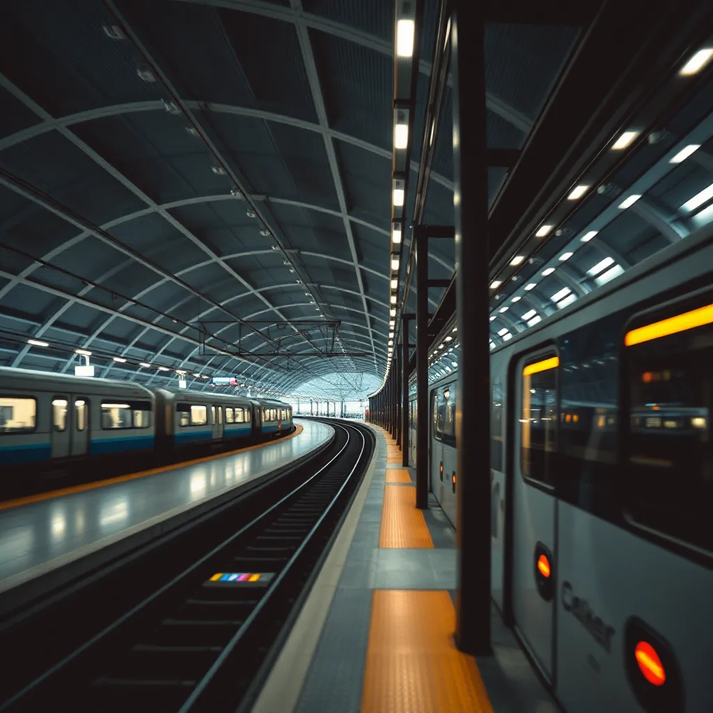 Mapping Dubai's Train Stations: Connectivity Insights